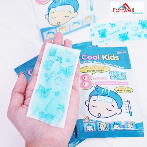Cool Kids Fever Patch, 2 sheets (pack of 3) - Fortwell Ltd
